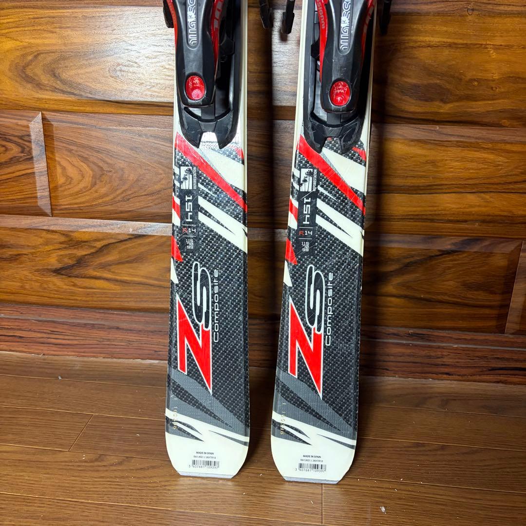 ROSSIGNOL (ロシニョール)ZS スキー板 バインディング付 美品