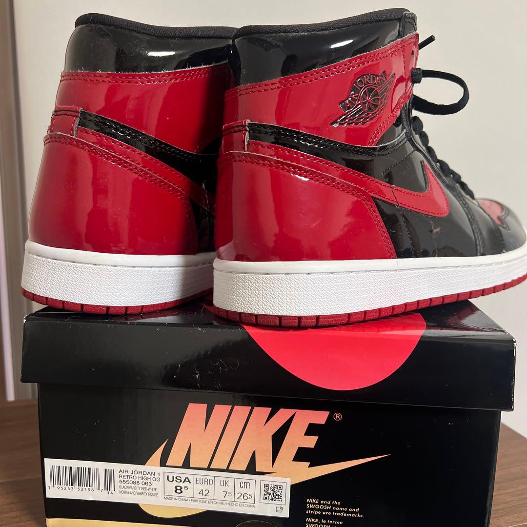 シューズ(男性用) NIKE AIR JORDAN 1 RETRO HIGH OG 26.5cm