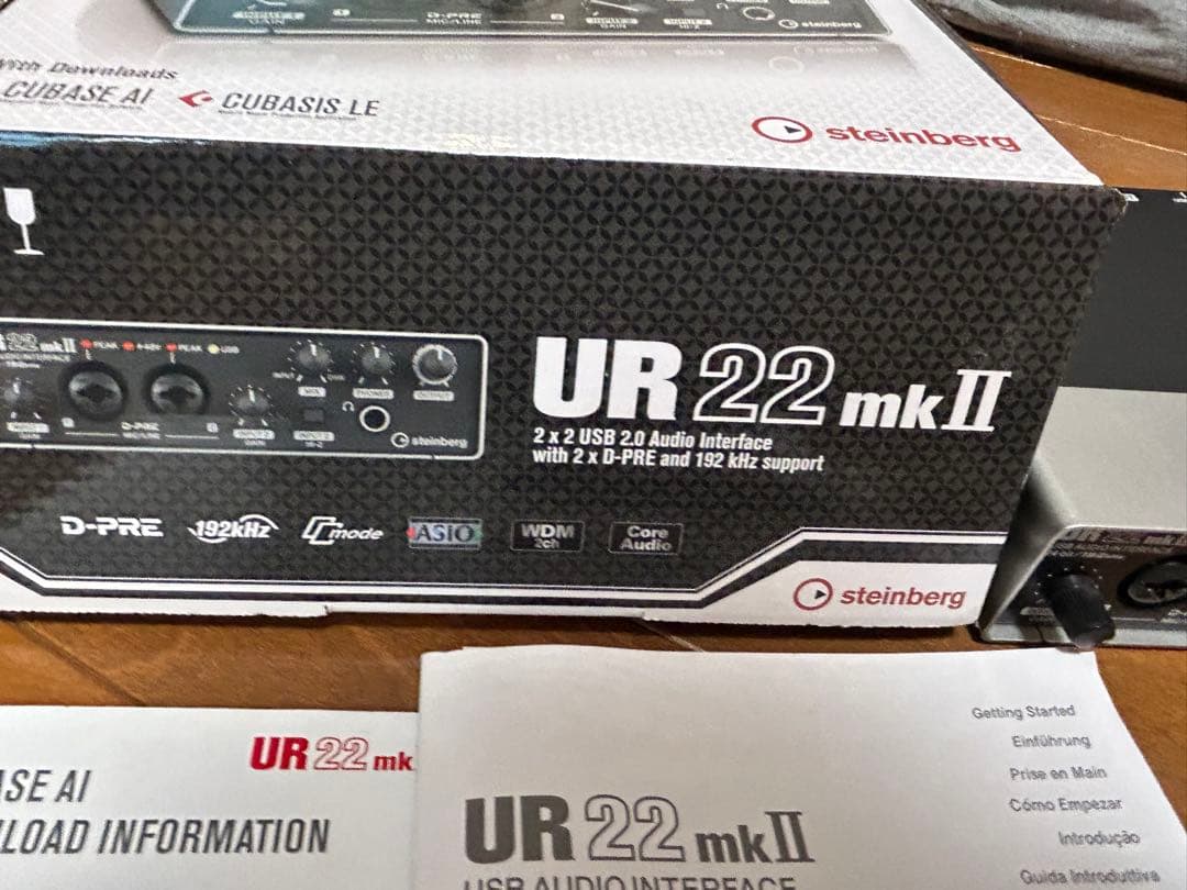 Steinberg UR22 mkII USBオーディオインターフェース　美品