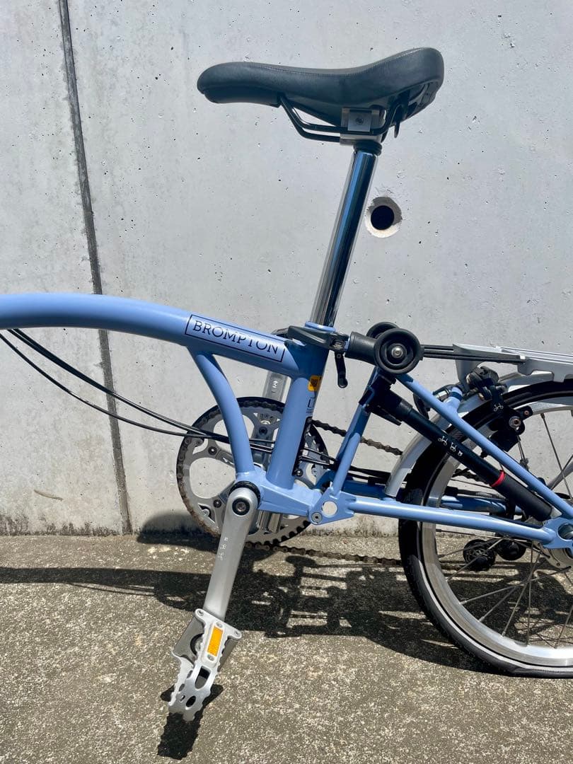 BROMPTON M6R CloudBlue 2021年購入|折りたたみ自転車