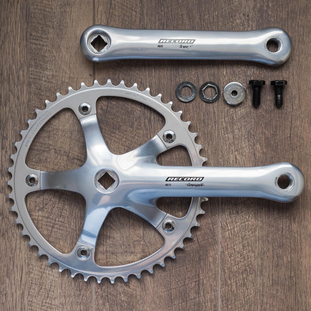 Campagnolo Record Pista 165mm クランクセット