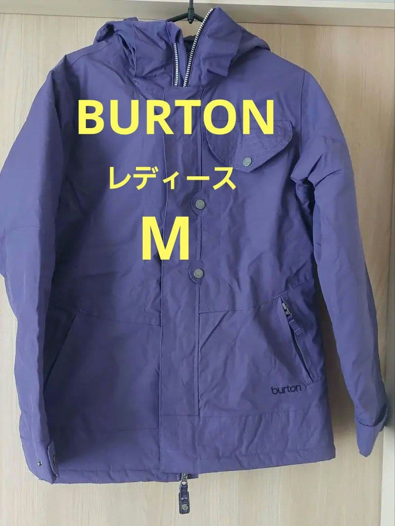 burton 紫色 スノーボードジャケット M