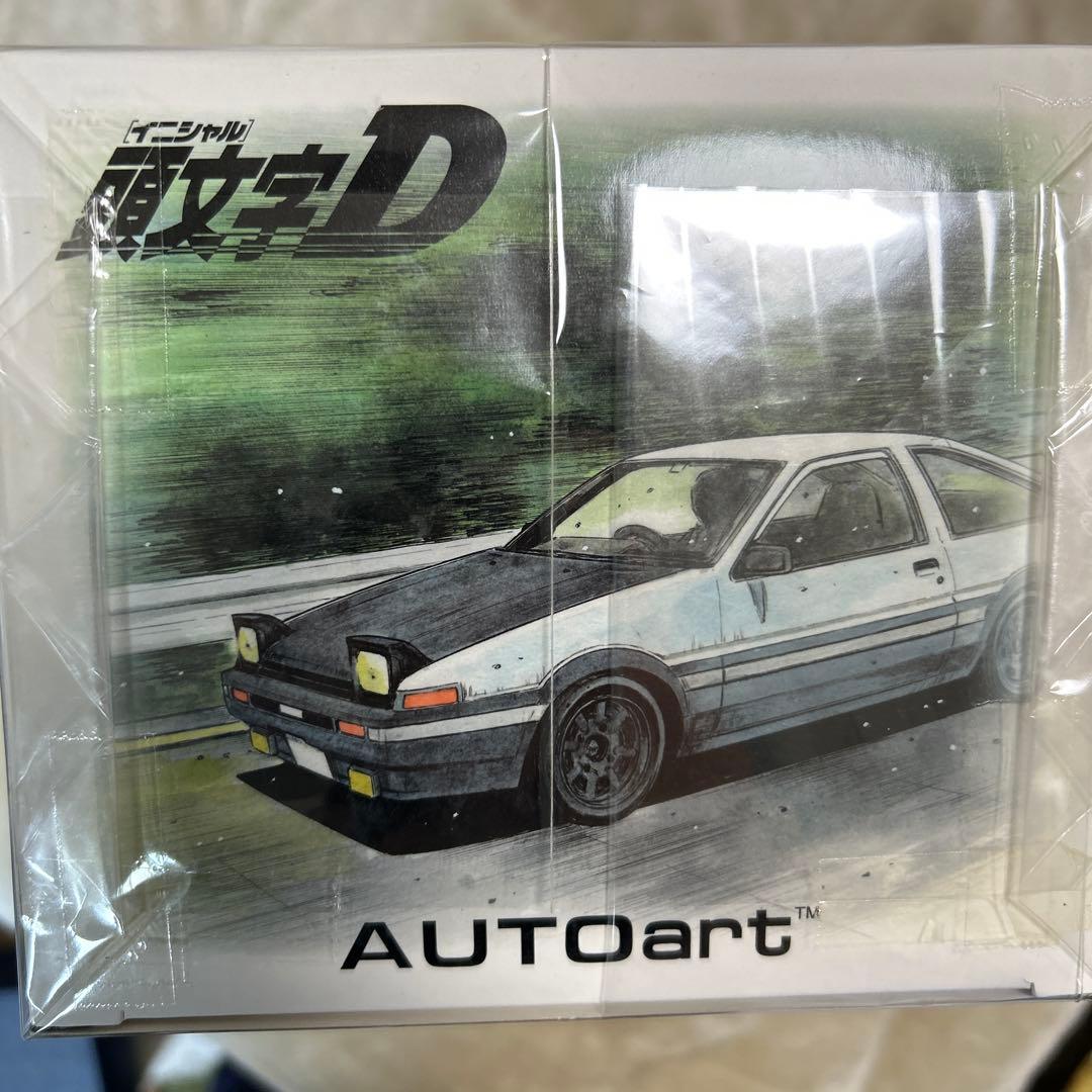 Autoart 1/18 AE86『頭文字D』 プロジェクトD ver. 新品