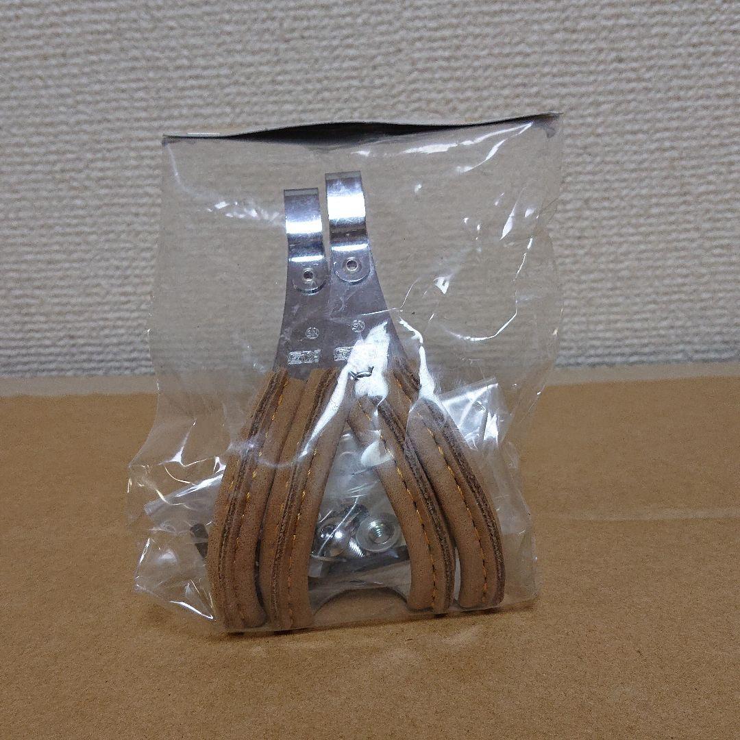 新品未開封MKS(三ヶ島)革付きスチールトゥクリップ Sサイズ5個セット送料込み