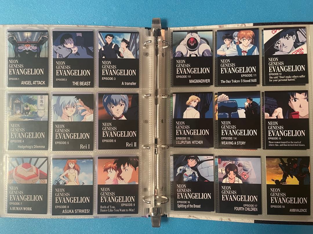 エヴァンゲリオン　カードダスマスターズ　第壱集　フルコンプ　1996年