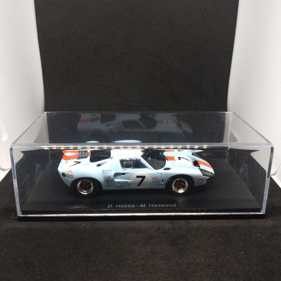 スパーク 1/43 フォード GT40 1969 ル・マン24時間 3位 ガルフ