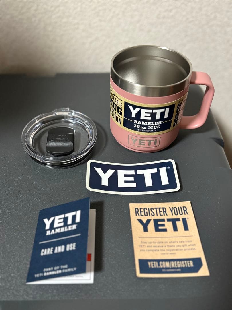 【YETI】Rambler 10 oz Mug ピンク 2個セット