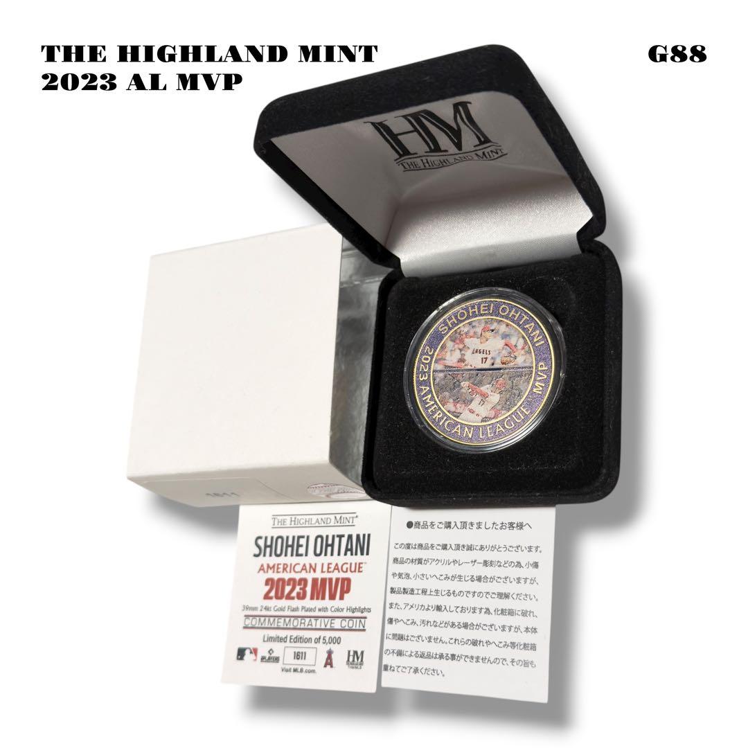 希少品！ THE HIGHLAND MINT AL MVP 大谷翔平  金