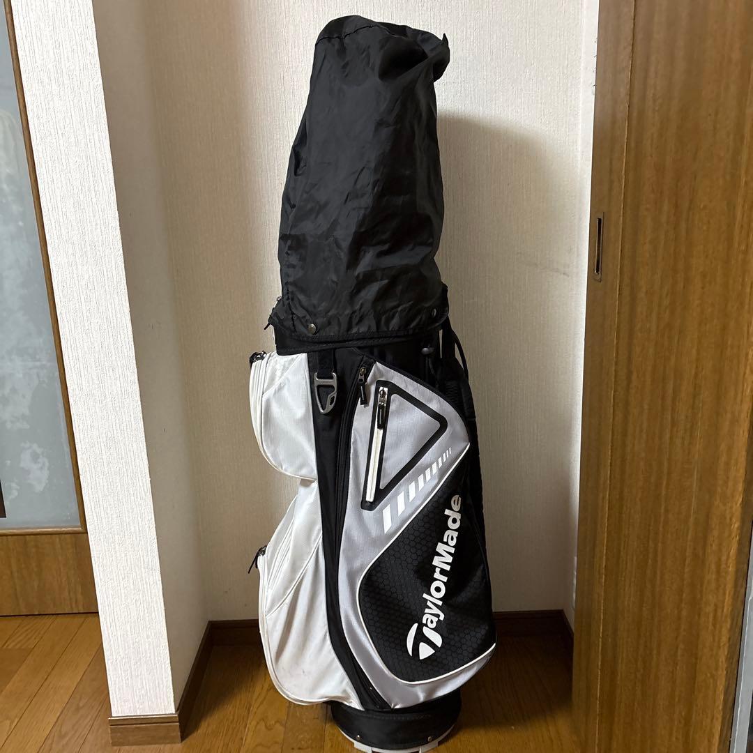 TaylorMade キャディバッグ 黒 白