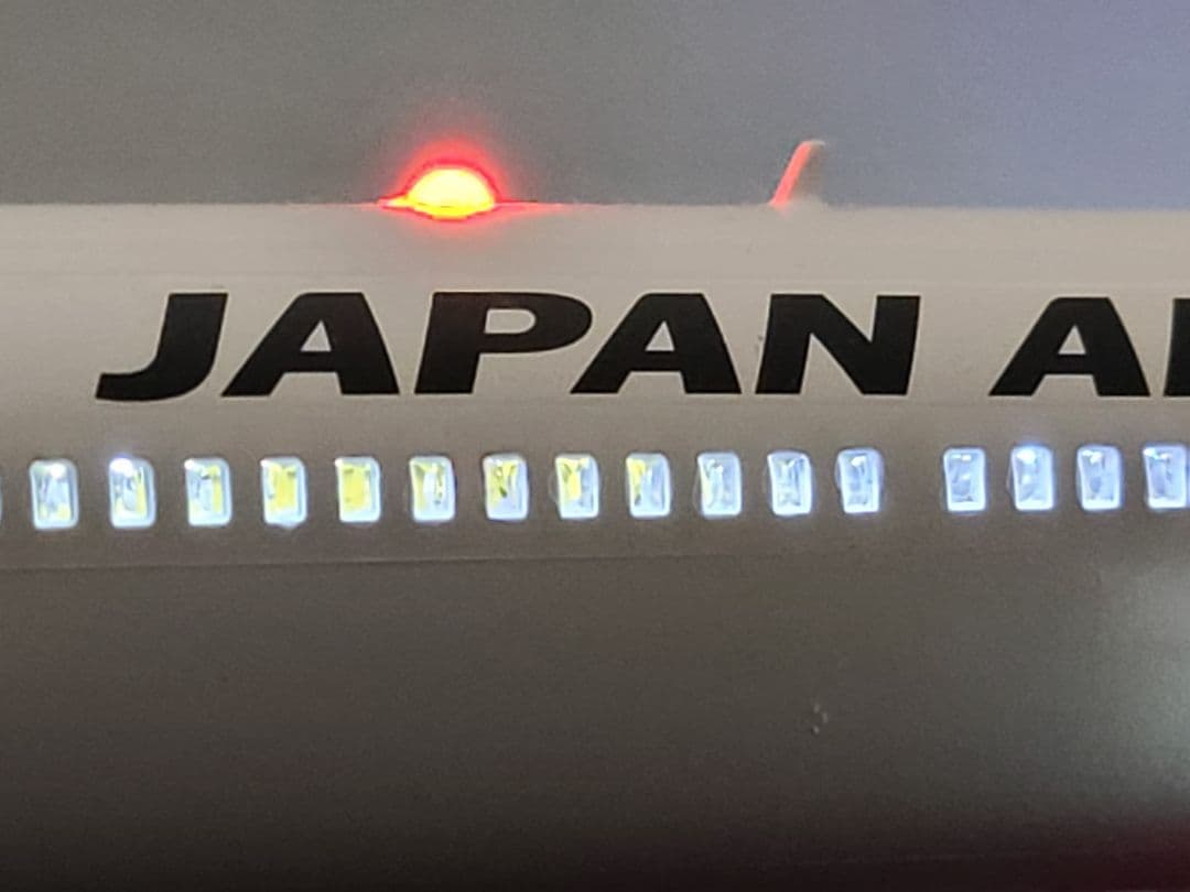 JAL 767-300ER LEDモデル完成品
