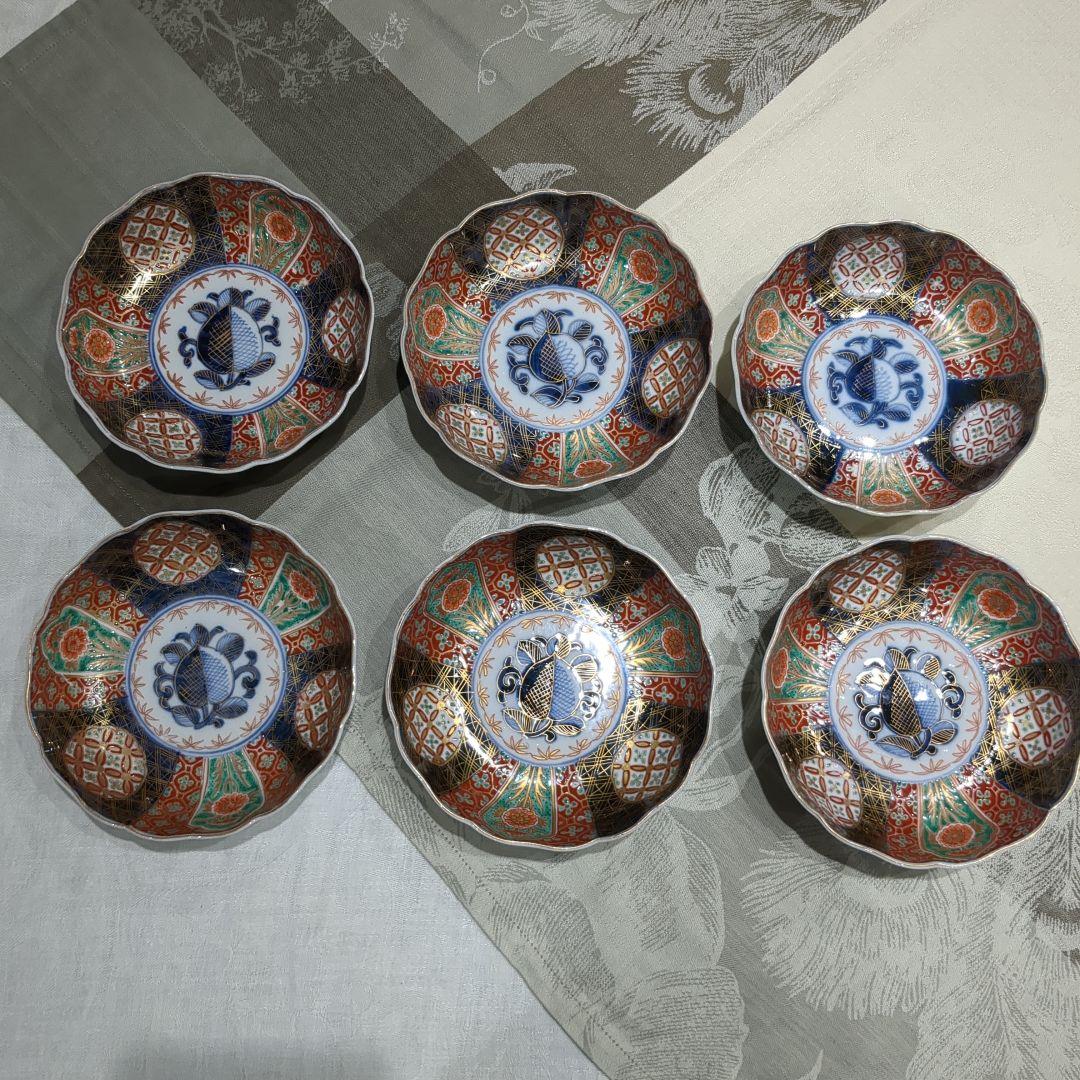 古九谷金襴手セット（6枚）