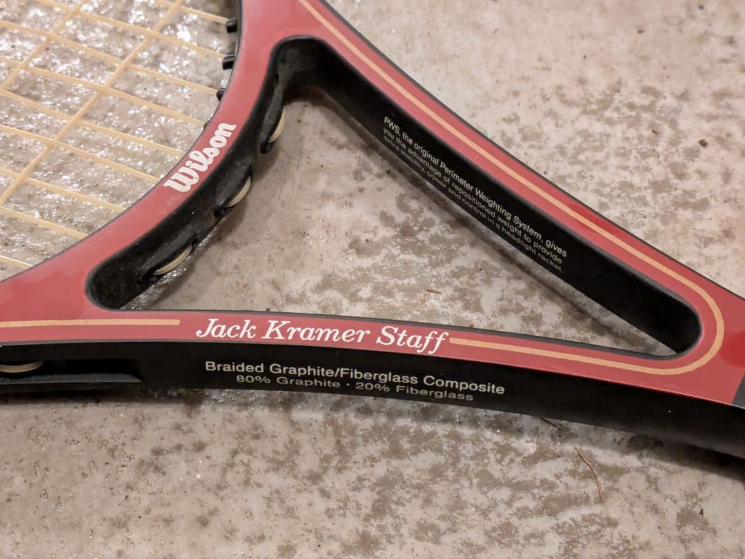 Wilson Jack Kramer Staff ウィルソン テニスラケット 1