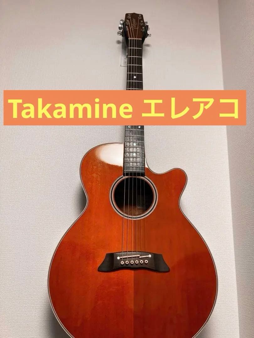 Takamine エレアコ　ギター　タカミネ純正ケース付き