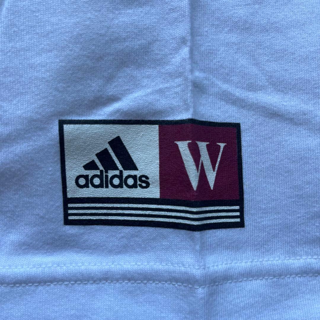 adidasアディダス 早稲田大学ラグビー蹴球部 Tシャツ WURFCラグビー部