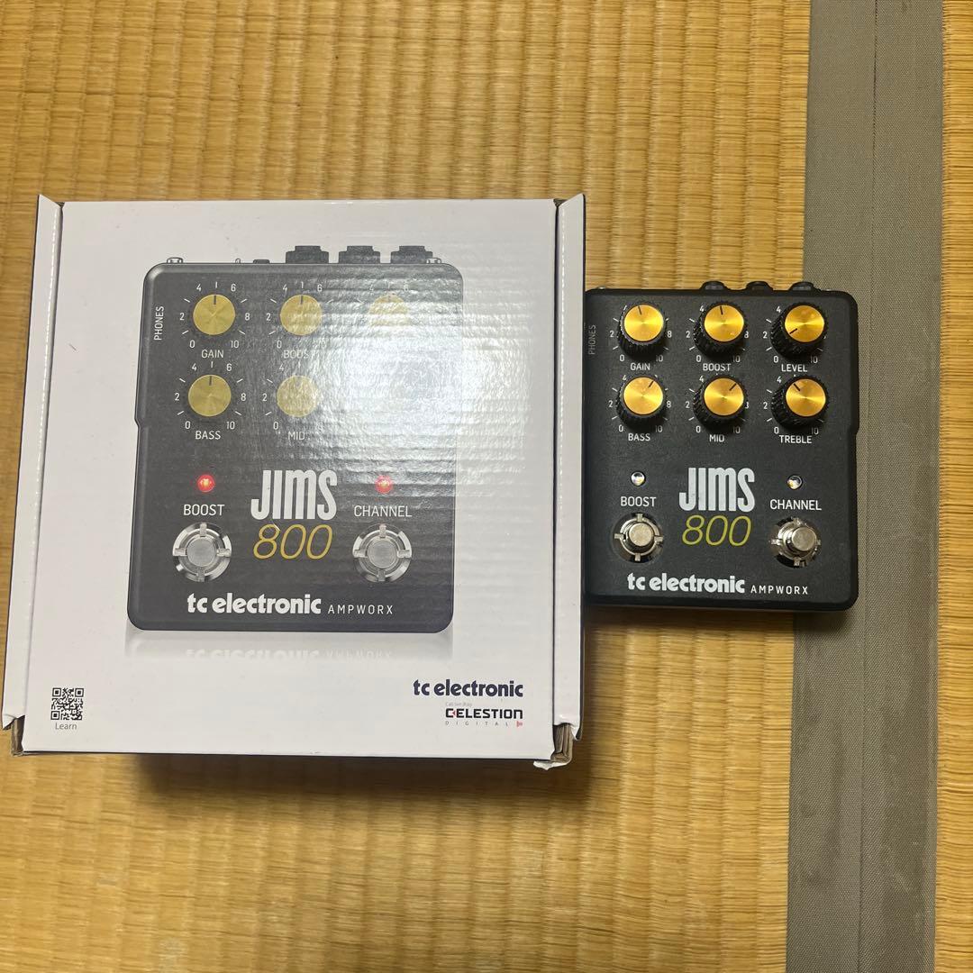 tc electronic JIMS 800 ギターエフェクター　プリアンプ
