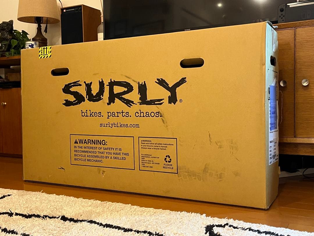 【未使用】SURLY サーリー CROSS CHECKフレームセット サイズ42