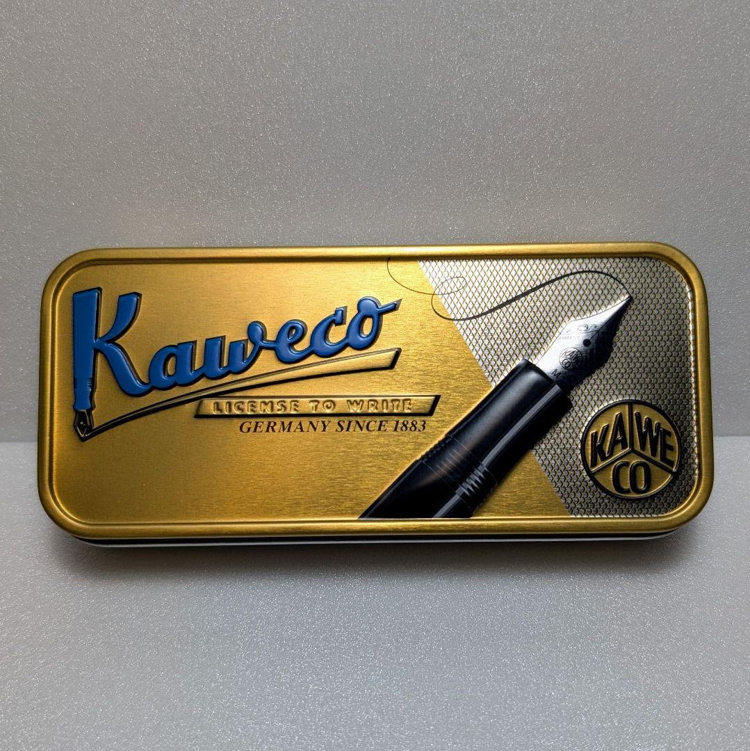 ほぼ未使用 Kaweco 万年筆 14金 バイカラー B ペン先