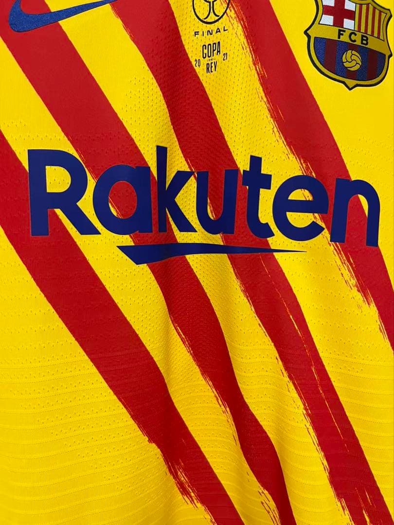 選手支給品バルセロナ メッシ 20/21 Copa final ユニフォーム
