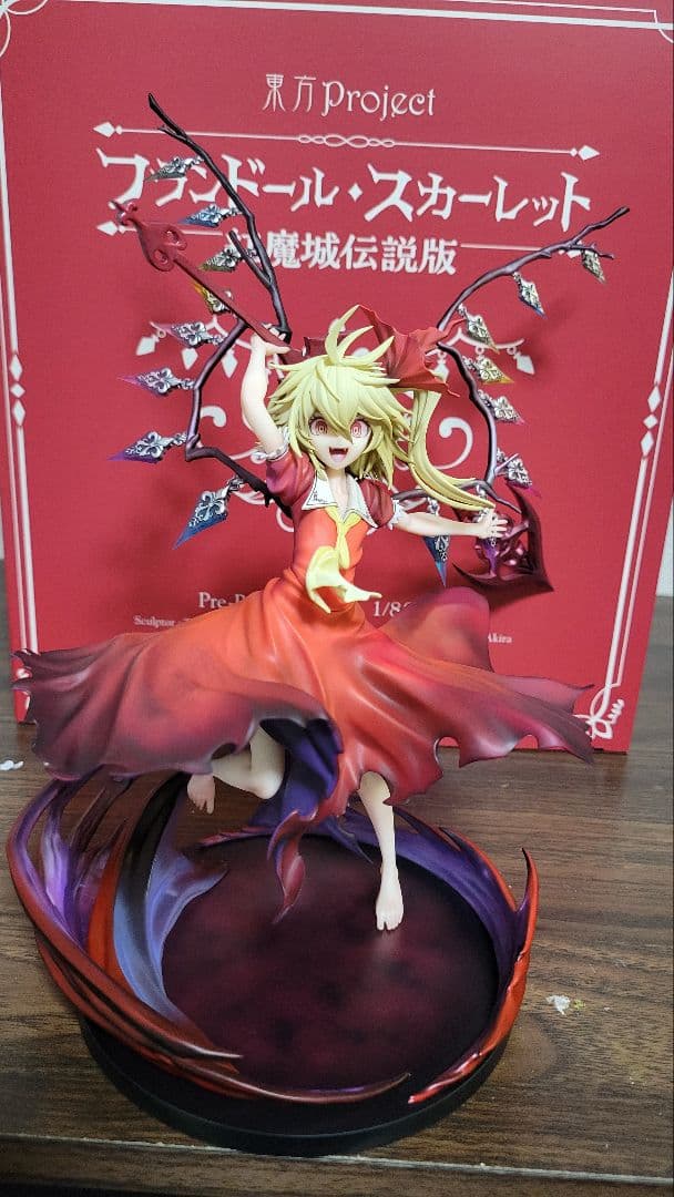 最終価格 東方Project フランドール・スカーレット 紅魔城伝説版フィギュア