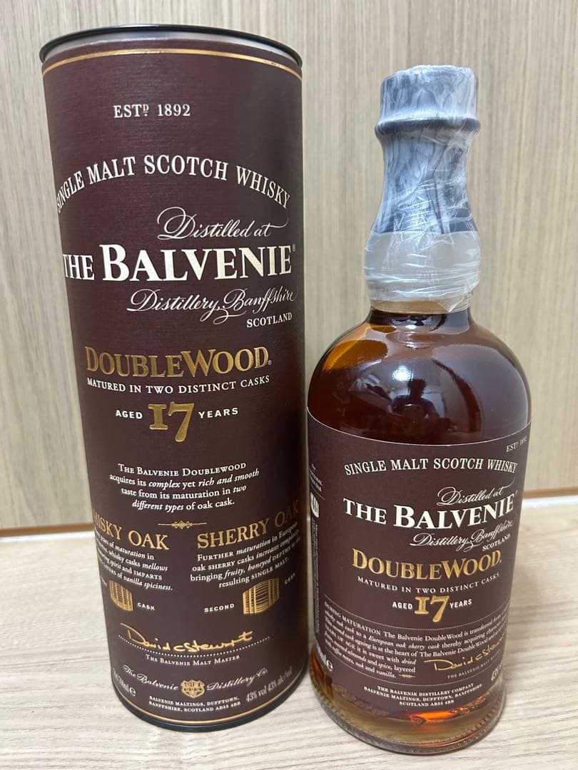 (終売品)THE BALVENIE DOUBLEWOOD 17年