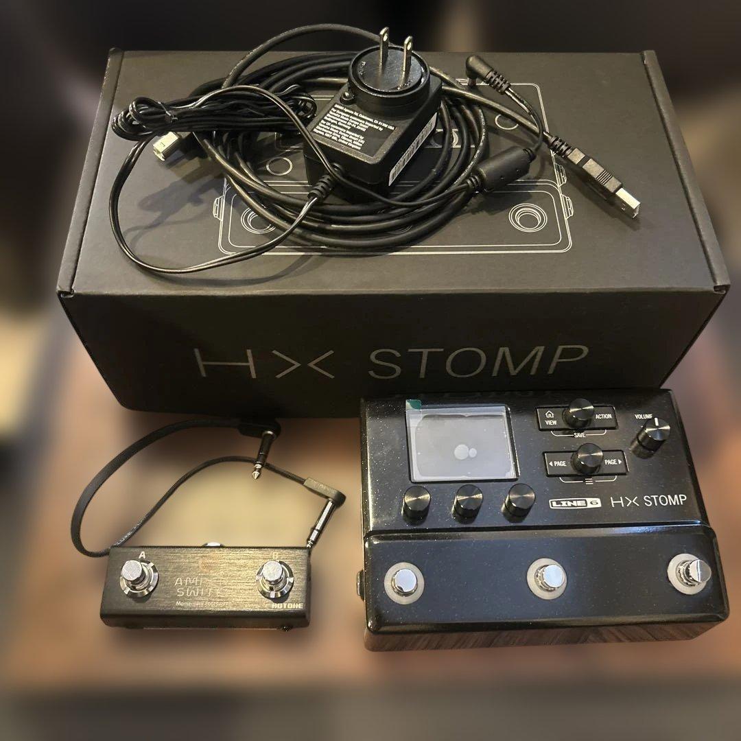 【使用感少なめの美品】【付属品完備】LINE6 HX STOMP おまけ付き