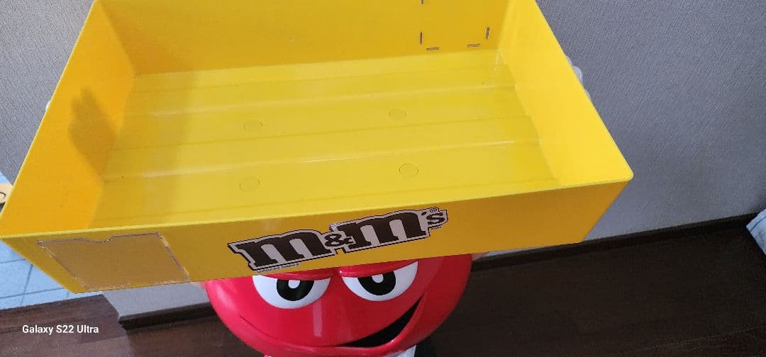 エムアンドエムズ　m&m's　非売品！特大ディスプレイ　(トレイ付)