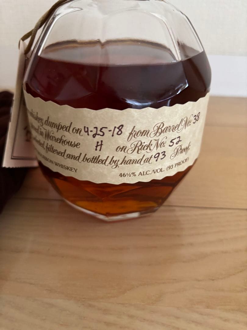 ウイスキー Blanton's Bourbon Whiskey Barrel