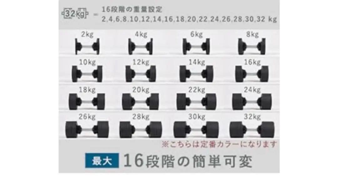 NUOBELL 232 可変式ダンベル