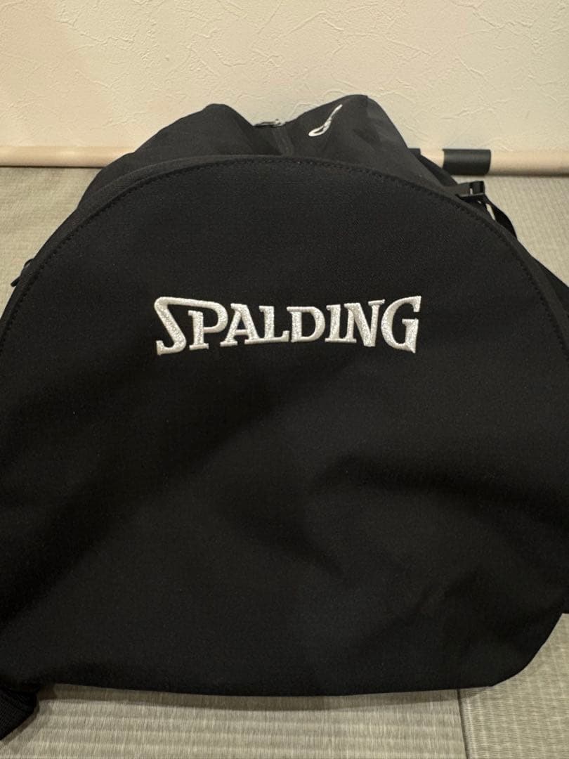 SPALDING バスケットボールバッグ ブラック42L