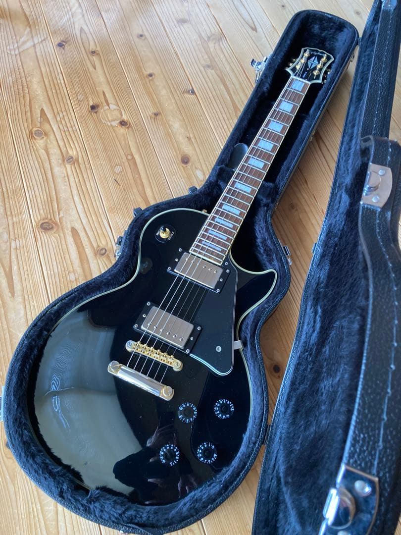 ギター Epiphone LesPaul Custom PRO Ebony
