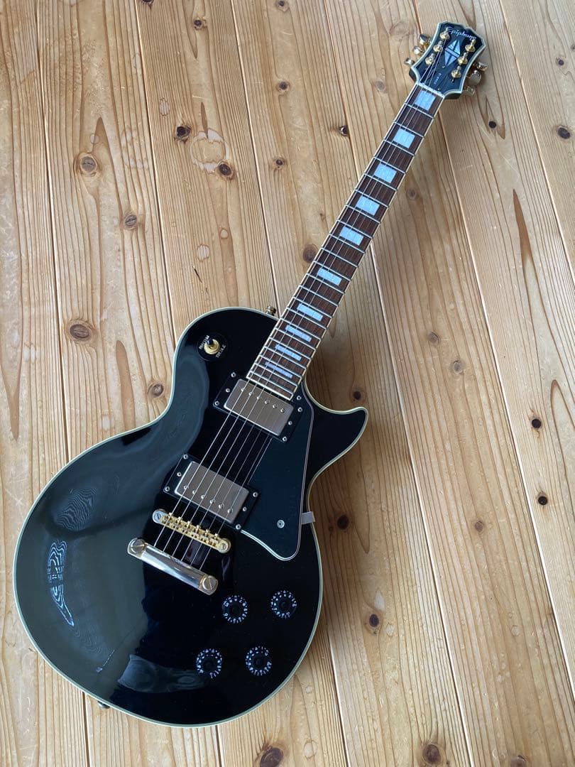 ギター Epiphone LesPaul Custom PRO Ebony