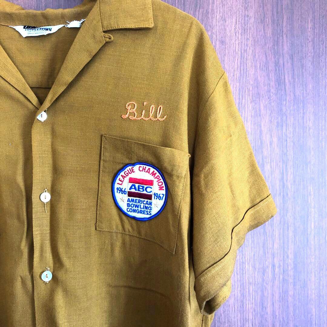 ウェア・シャツ 60's ANGELTOWN All Rayon Bowling Shirt