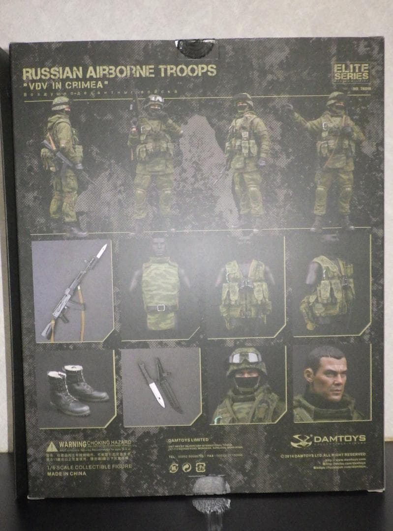 DAMTOYS　RUSSIAN AIRBORNE TROOPS　78019