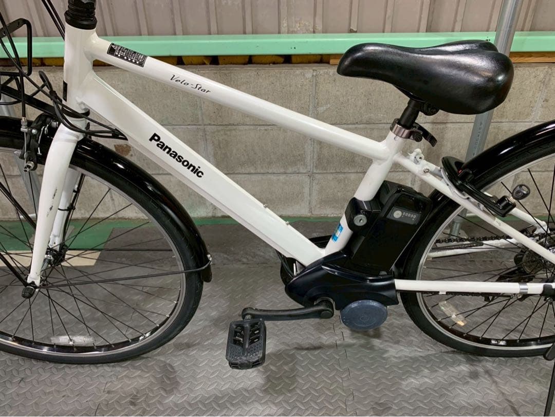 電動自転車 パナソニックVelo Star 700/38C ホワイト №6944