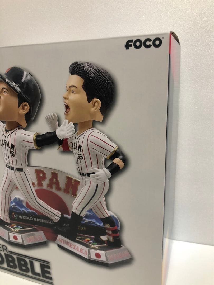 【大谷翔平+村上宗隆】 2023年WBC ダブル・ボブルヘッド 新品
