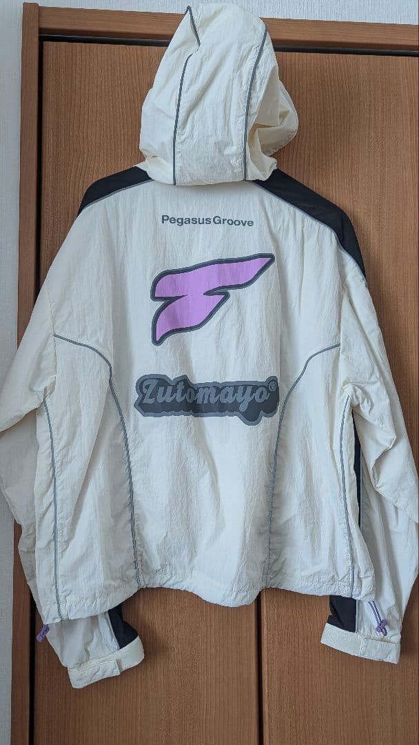 ずっと真夜中でいいのに。 Nylon Jacket (White)