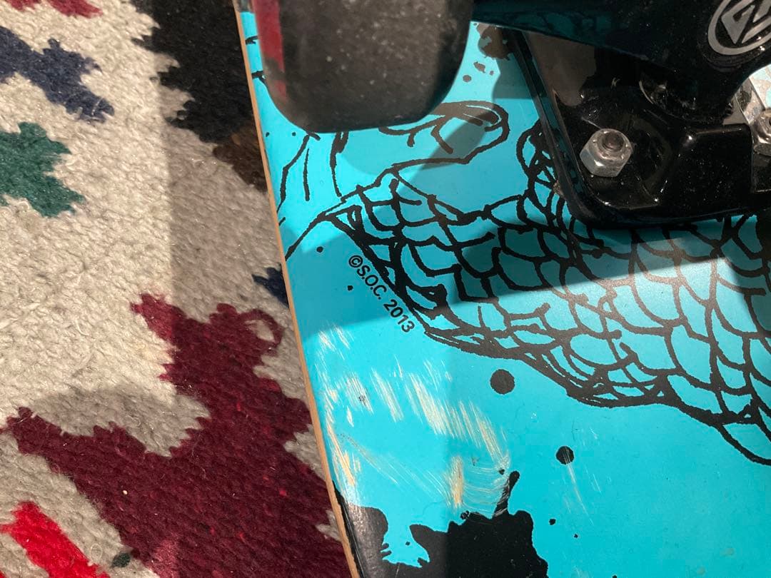 Powell Peralta キャバレロドラゴンスケートボード 31x7-5/8