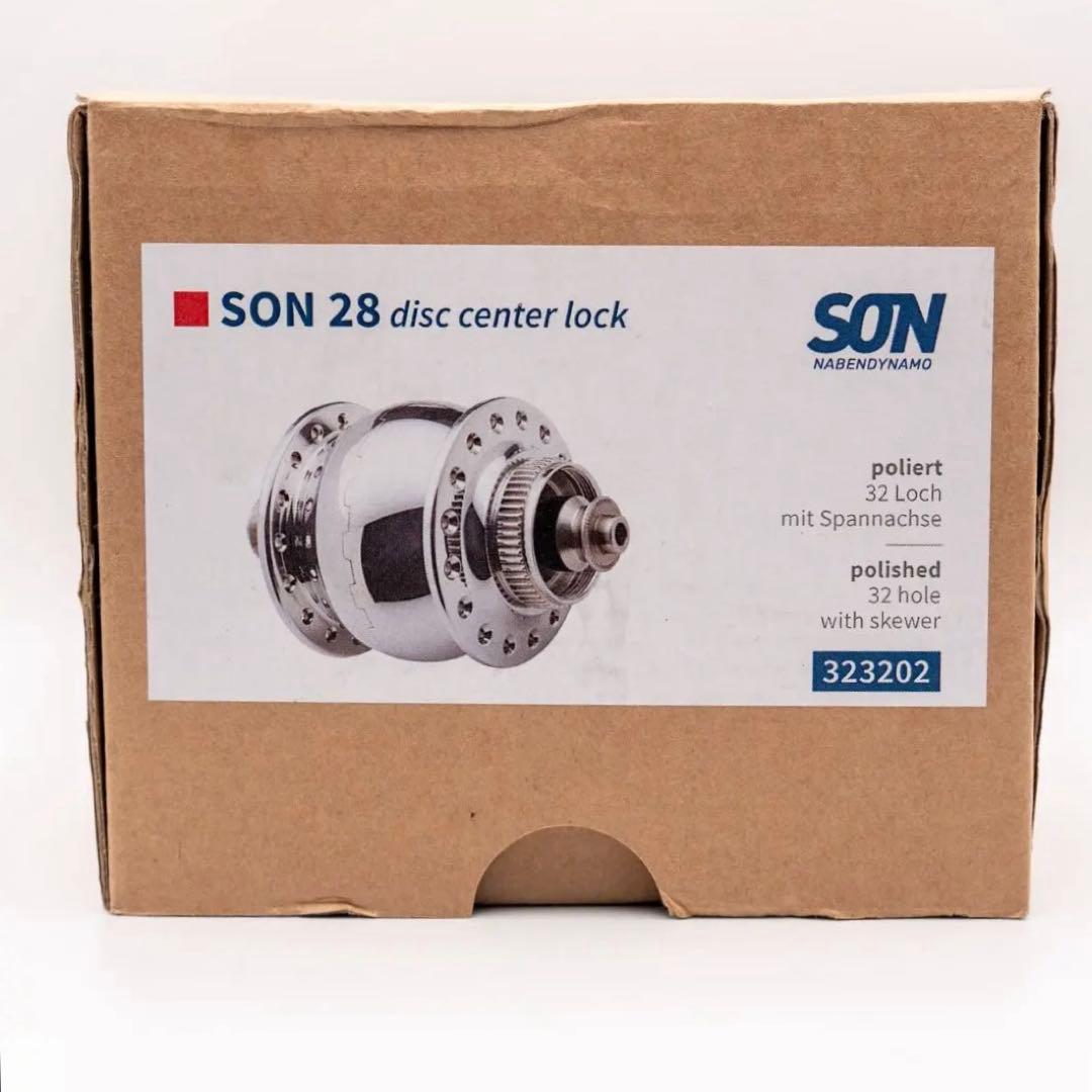 新品未使用 SON NABENDYNAMO SON28 CL 32H ポリッシュ