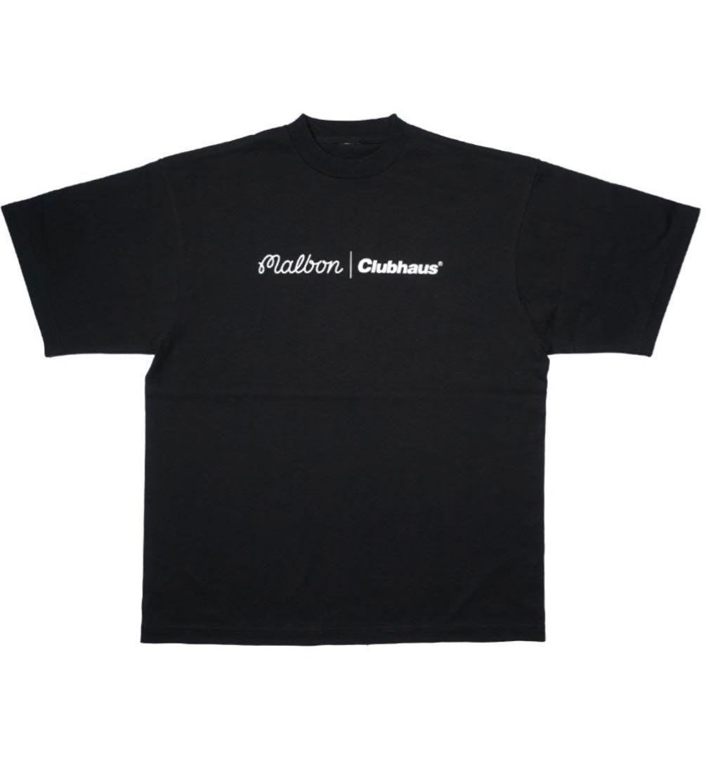Malbon x Clubhaus コラボ Tシャツ Lサイズ 新品　　　即完品
