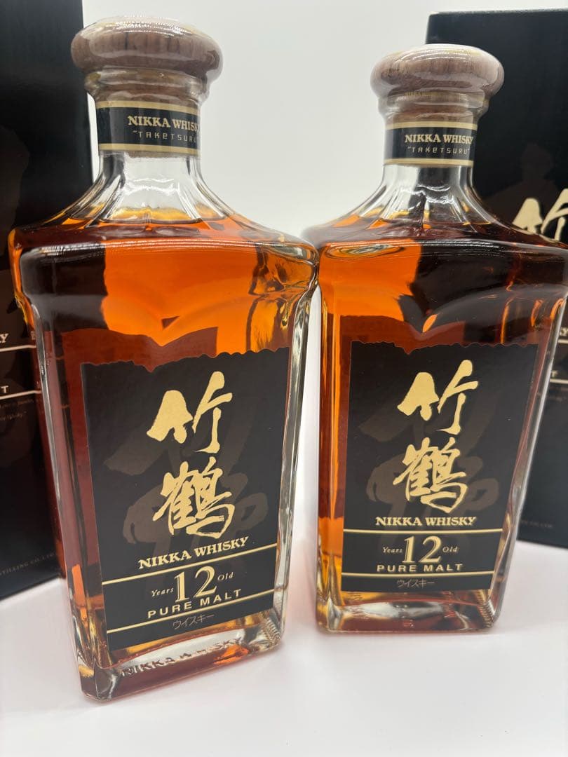 竹鶴12年 NIKKA WHISKY 12年 ピュアモルト 2本セット