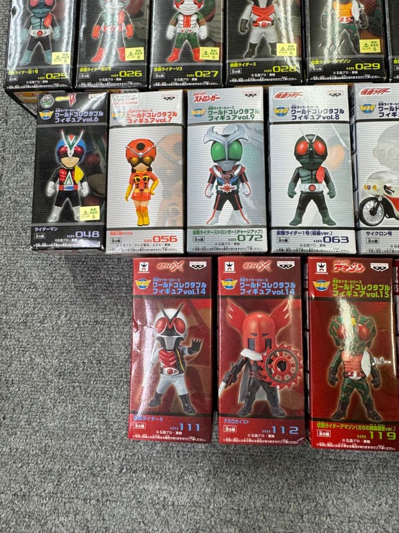 仮面ライダーワールドコレクタブルフィギュア　32点 昭和ライダーまとめ売り