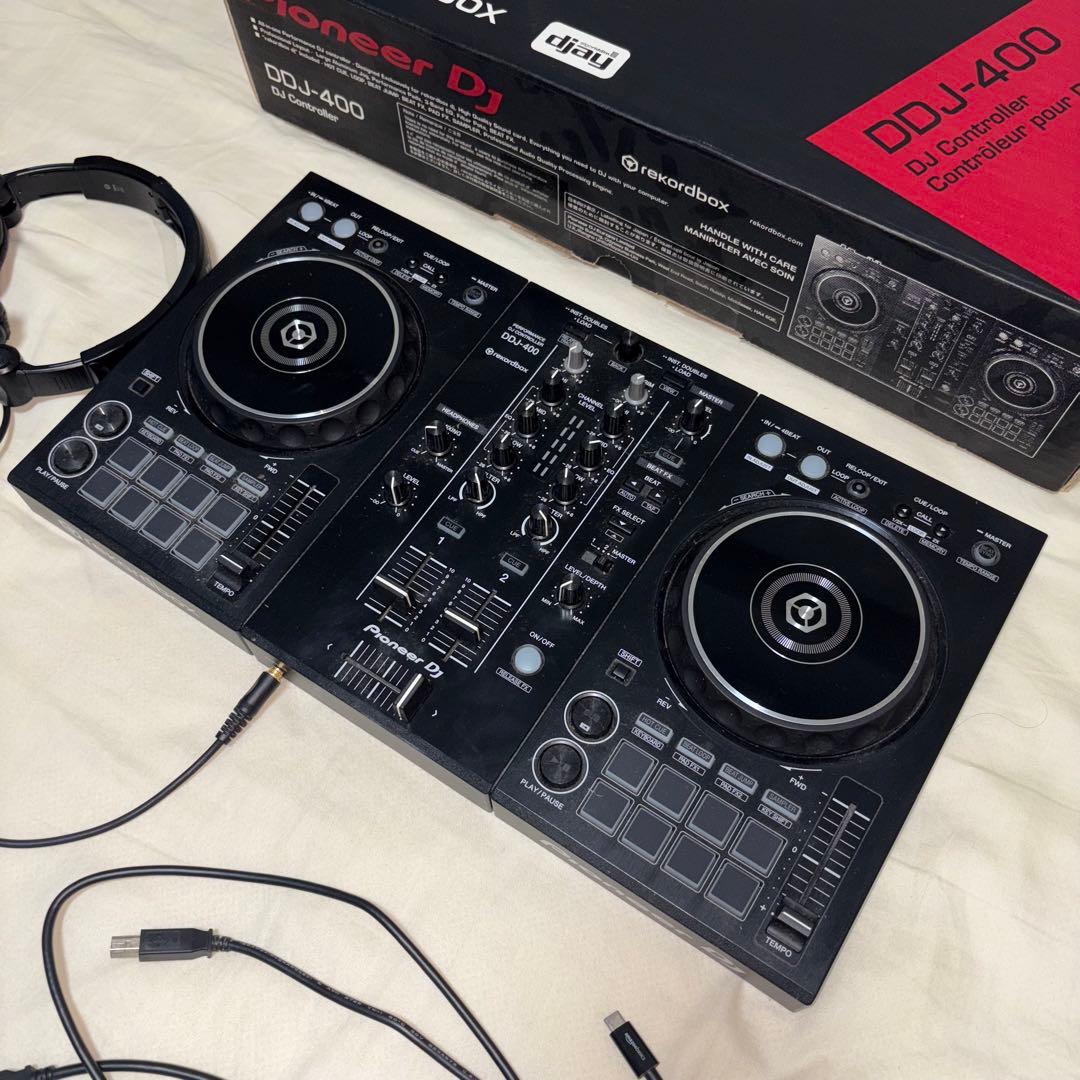 美品　Pioneer DDJ-400 DJコントローラー　完備品