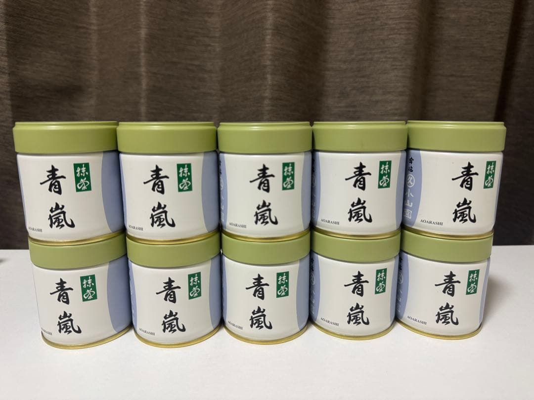 抹茶丸久小山園　 青嵐 Aoarashi 40g 10缶セット