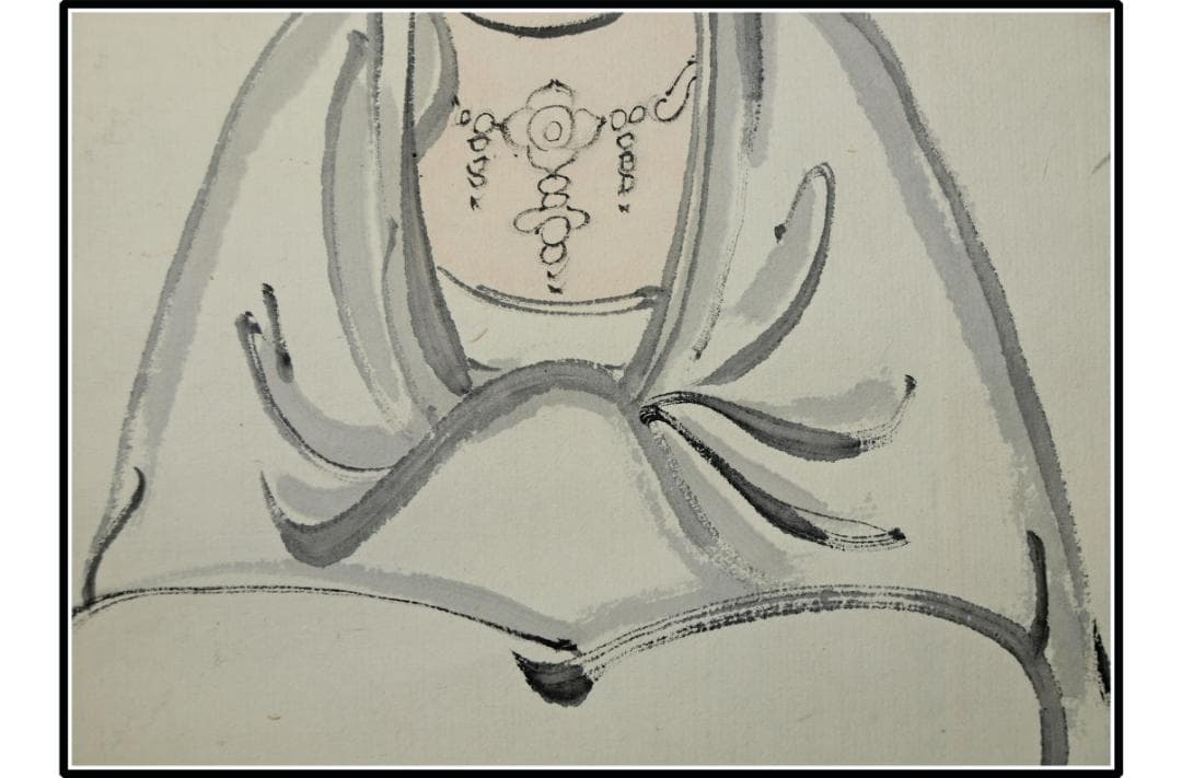 時代の掛軸　山水図肉筆保証　蔵整理 日本　中国美术品 X1115C16-9