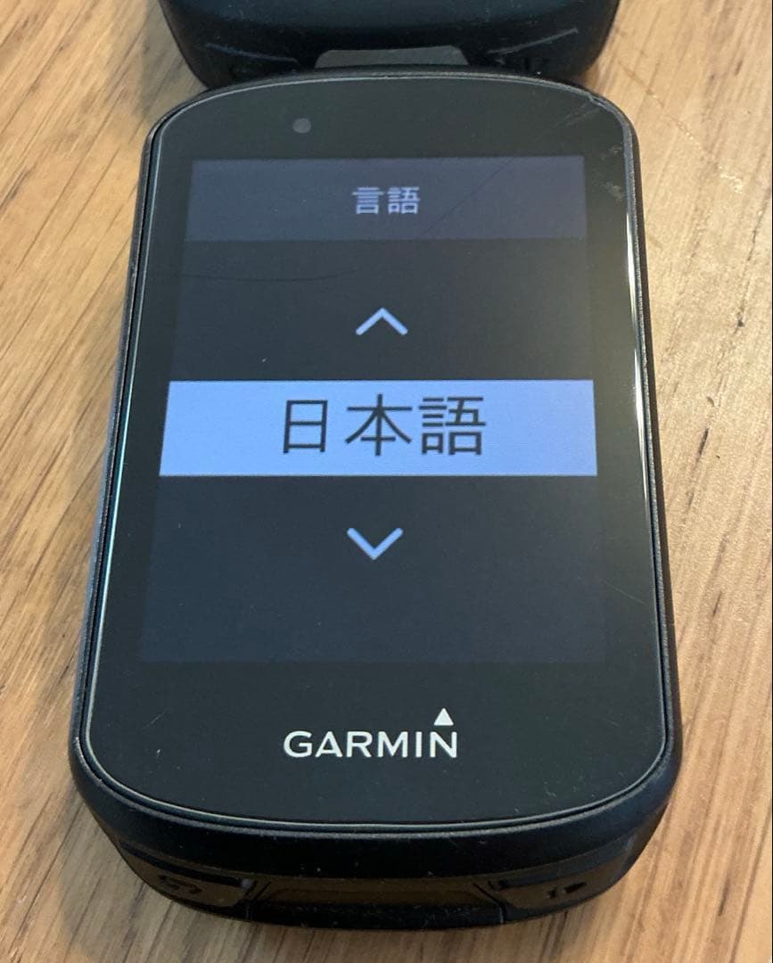 GARMIN EDGE 530 サイクルコンピューター　本体（シリコンケース付）