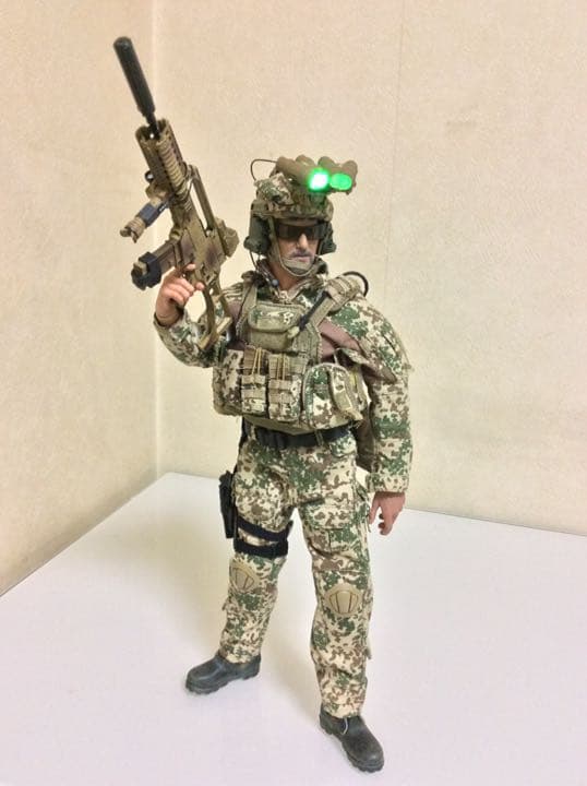 1/6 ミリタリー　フィギュア　兵士　装備　特殊部隊　銃　武器　陸軍アクション