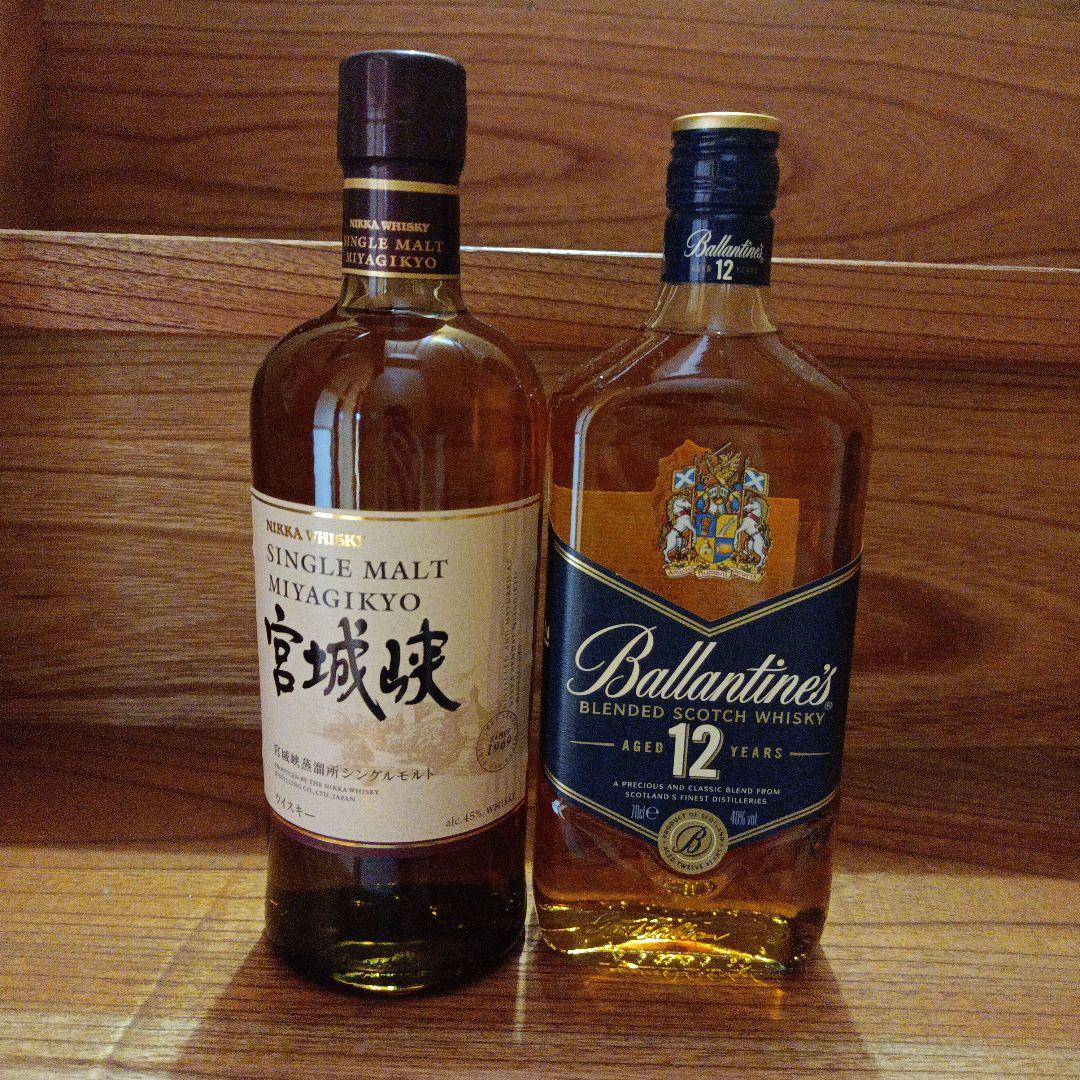 宮城峡 & Ballantine's 12