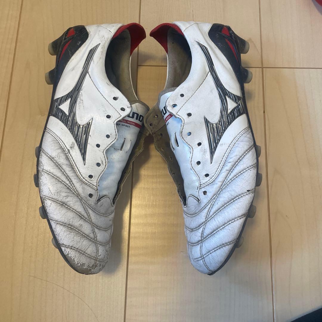 Mizuno Morelia サッカーシューズ ホワイト/レッド