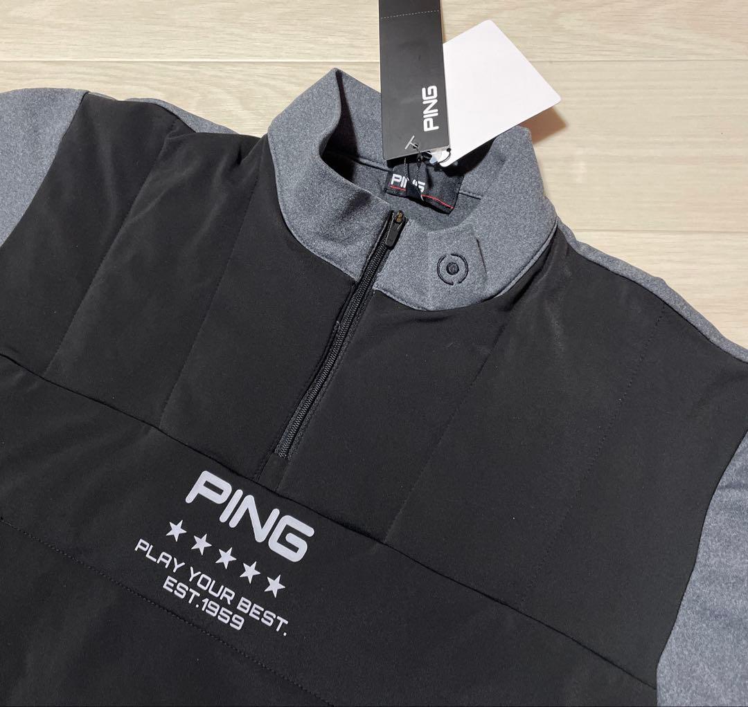 PING ゴルフ メンズ 24FWエアーフレイク ハイネック ジャケット ピン