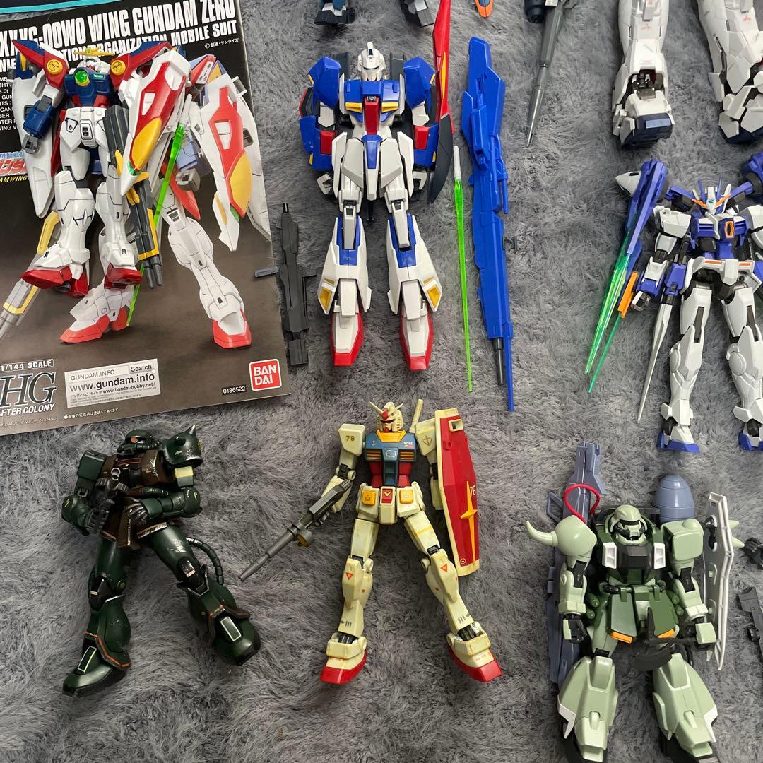 ガンプラまとめ売り　MG HG 他17体